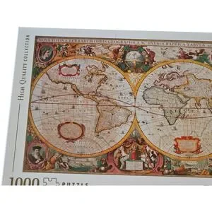 Clementoni | Games | Clementoni 00 Piece Puzzle Antique World Map ...